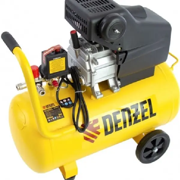 ⚡ Компрессор Denzel воздушный,DC1500/24, прямой привод, 1.5 кВт, 24 ...