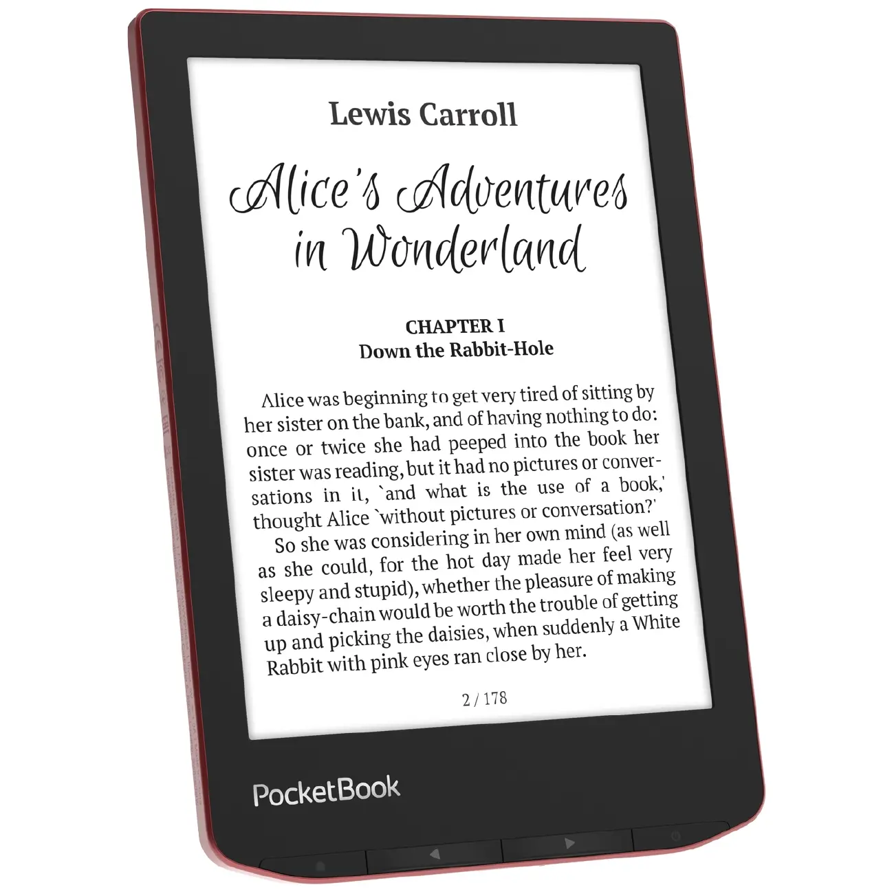 Elektron kitob PocketBook 634 Verse Pro, Passion Red Toshkentda | narxi ...