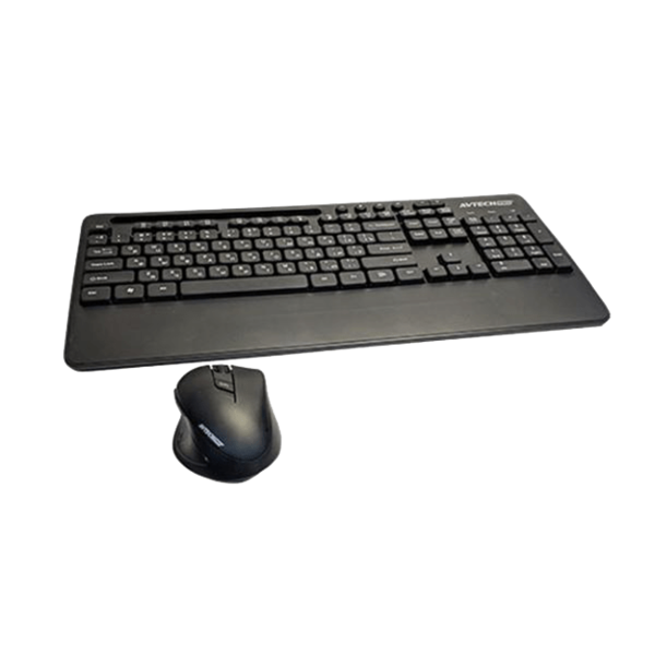 Клавиатура AVTech Combo CW603 Wireless White в Ташкенте | цены и отзывы ⚡