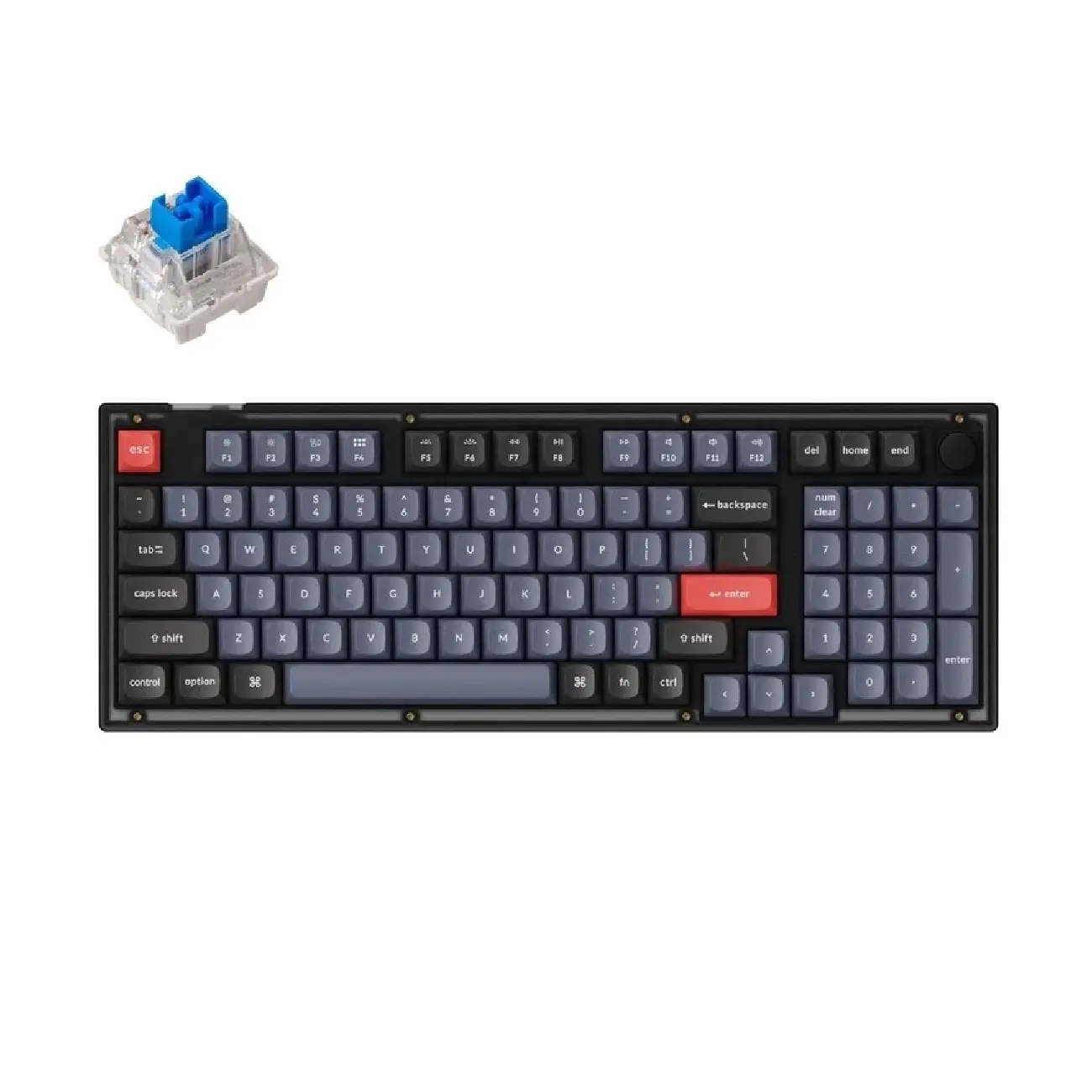 Klaviatura Keychron V5 100 Key QMK Keychron K PRO Blue Hot-Swap RGB ...