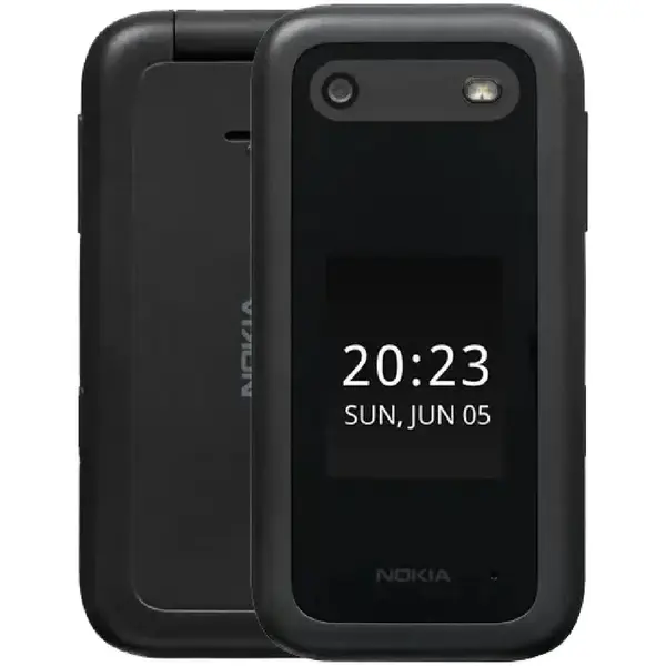 Мобильный телефон Nokia 2660 Black в Ташкенте | цены и отзывы ⚡