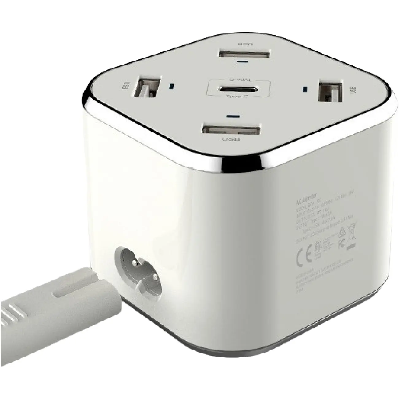 Usb разветвитель Huntkey 4 Usb Ports 1 Type C Ports Smart C в