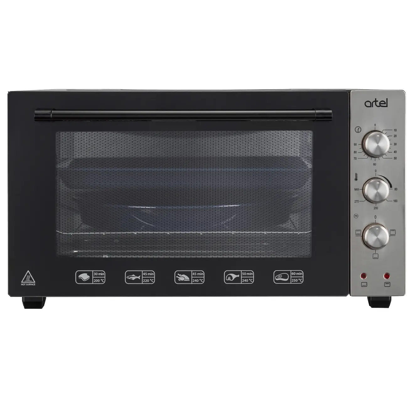 Мини-печь SHIVAKI MD 4218 EKONOM LAMPA Черный в Ташкенте | цены и отзывы ⚡